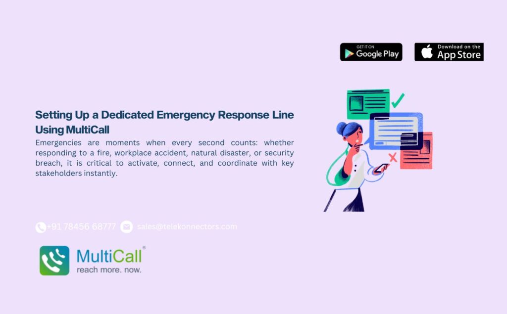 MultiCall Emergency Response Line: Instant Group Calling for Crisis Management